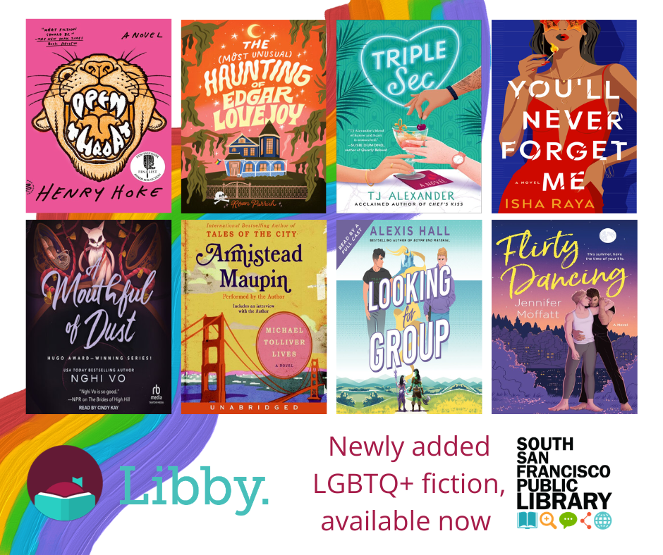 Celebrate LGBTQ+ Pride at the Library - City of South San Francisco